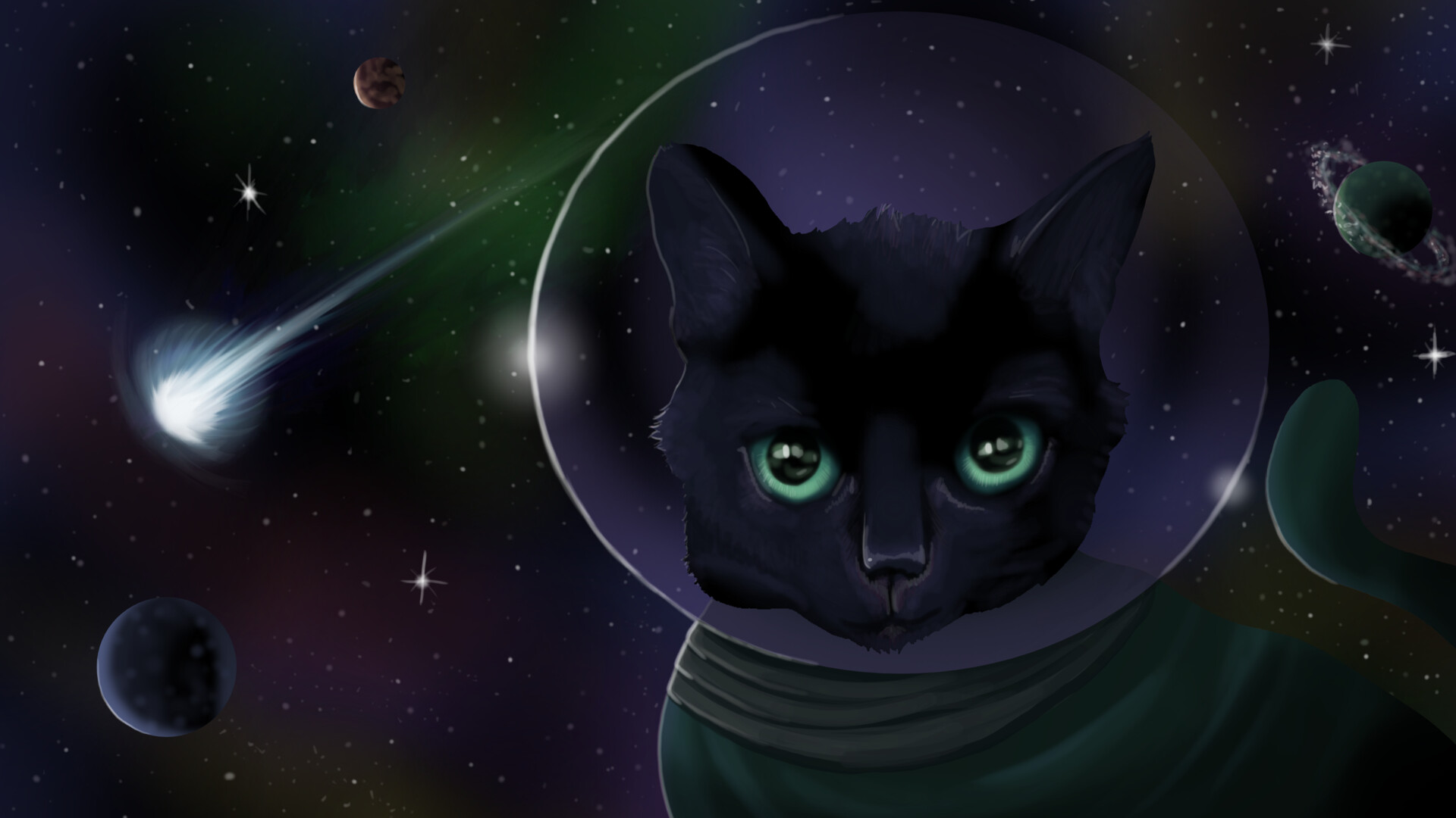 ArtStation - Space Cat