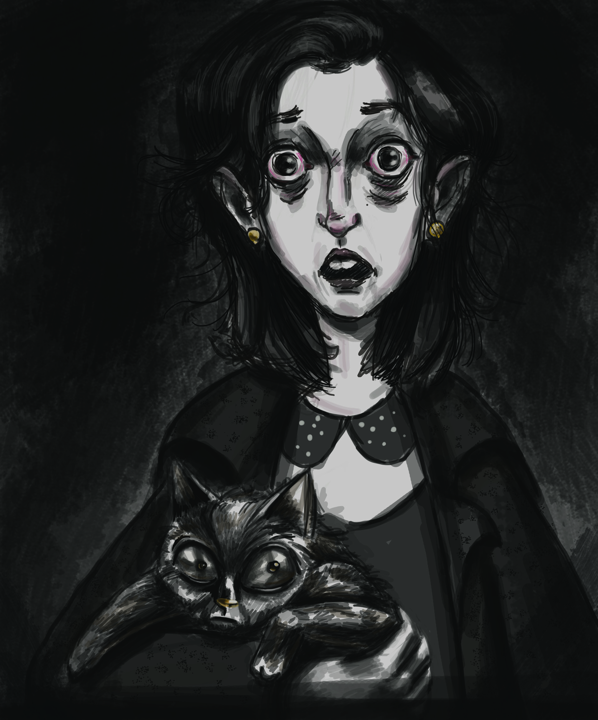 ArtStation - .self horror character