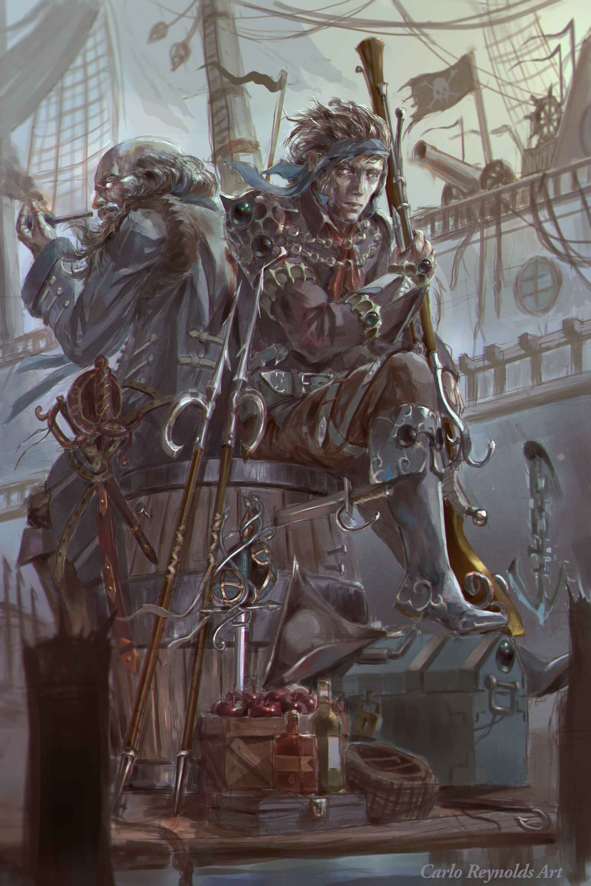 ArtStation - Pirate Mercenaries