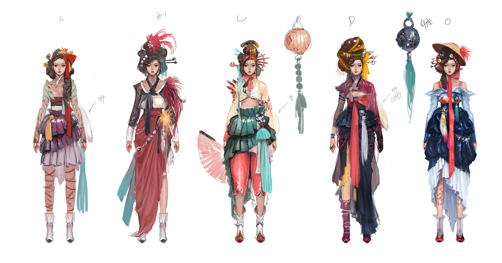 ArtStation - Character concept & costume design