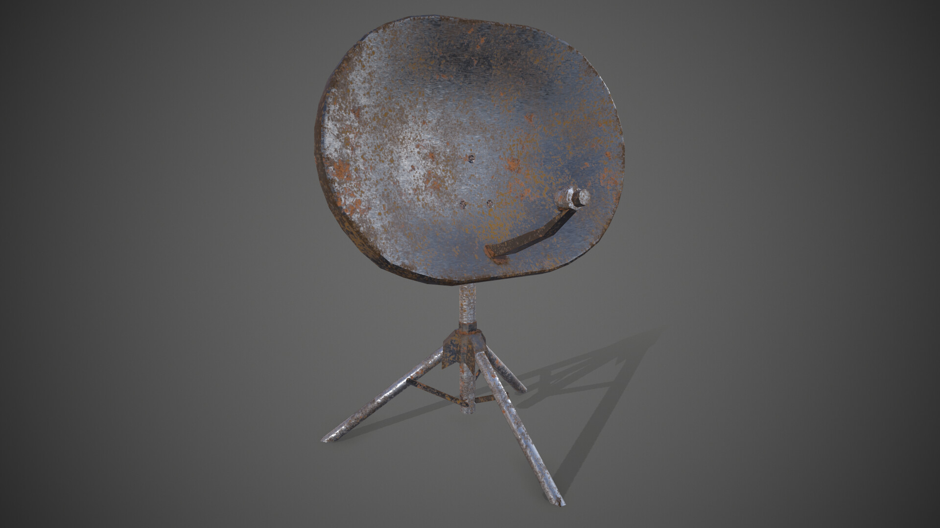 Danny Wong - Rustic portable satellite dish