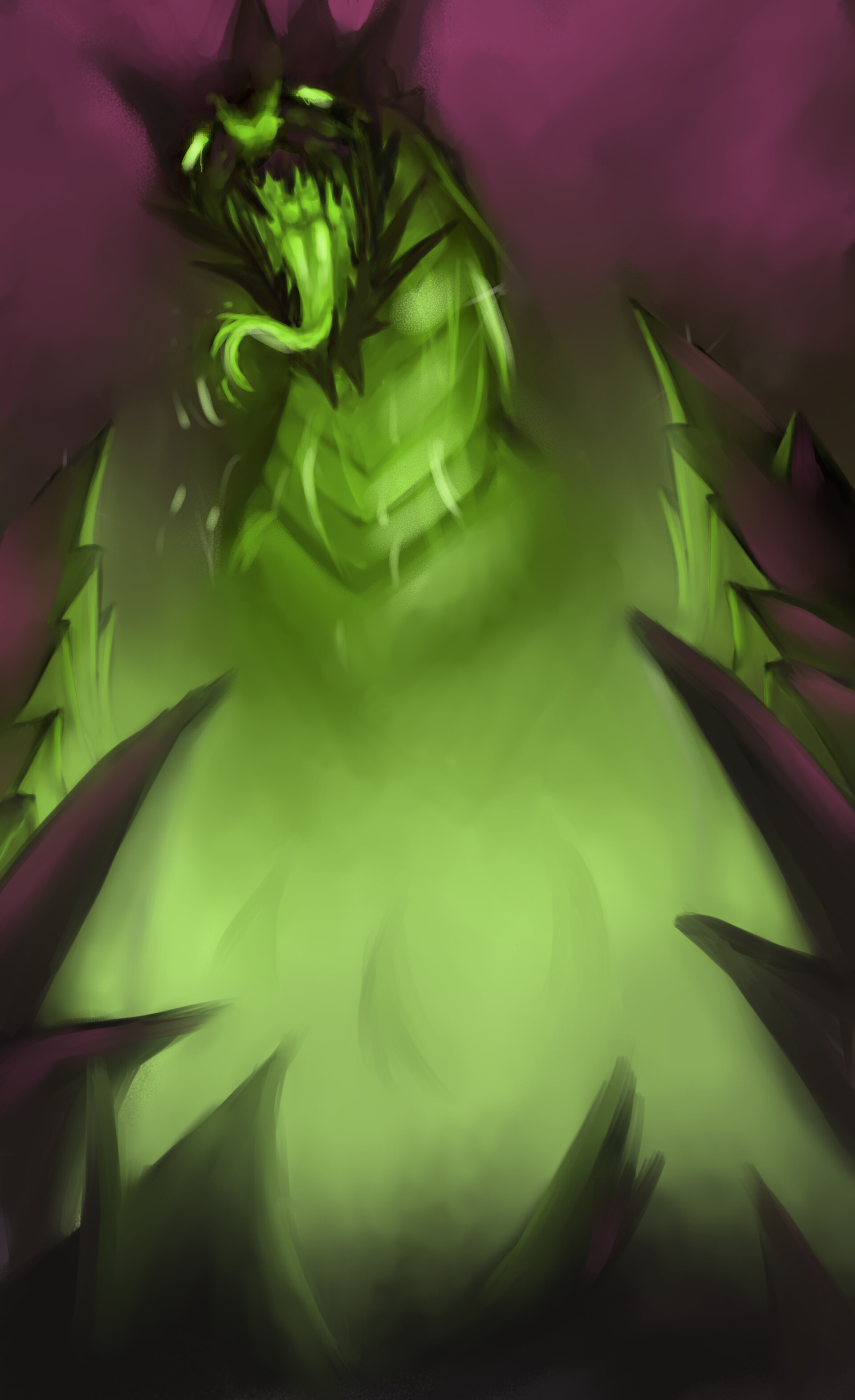 ArtStation - Toxic Dragon