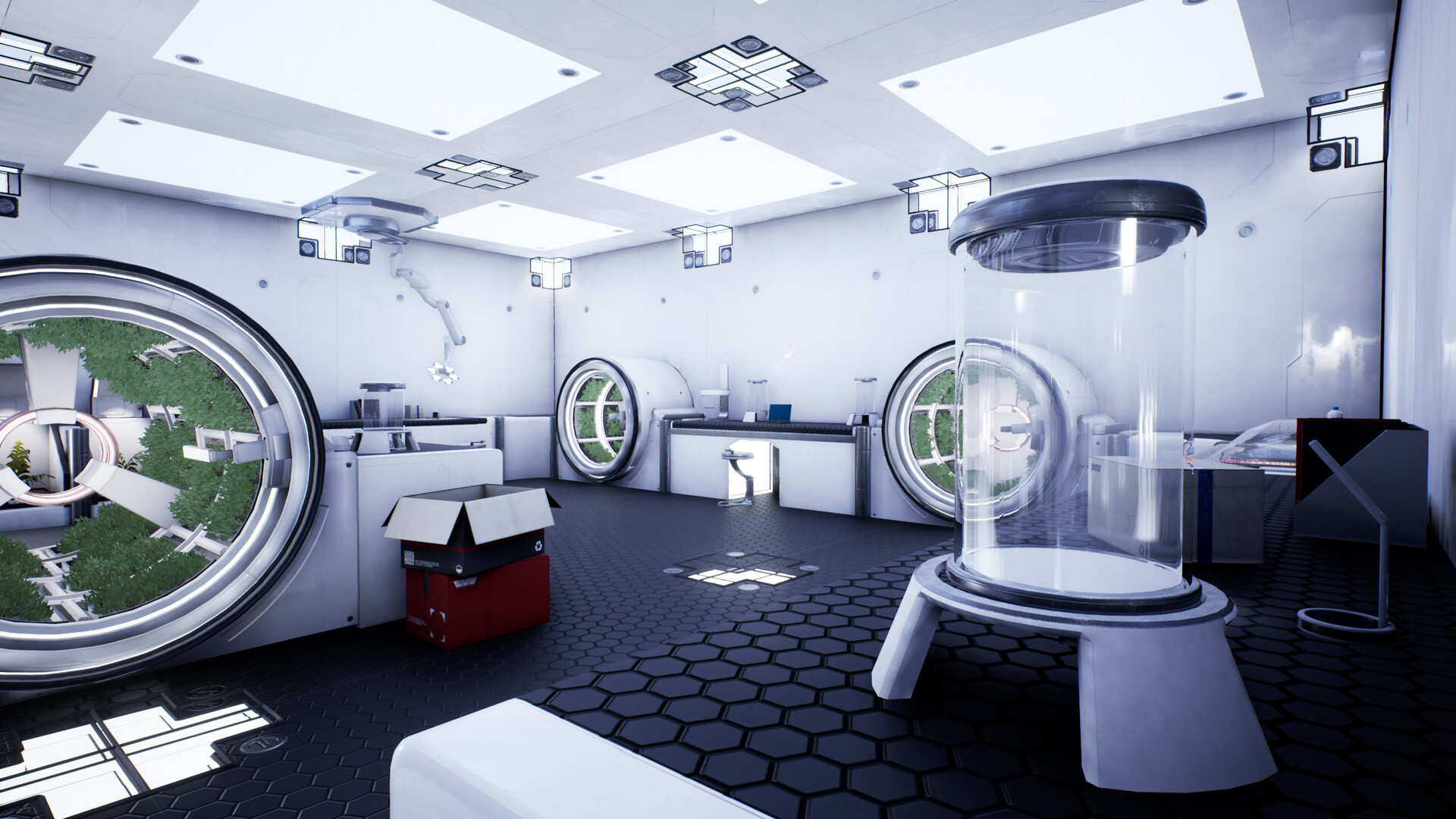 ArtStation - Research Center (Space Station Concept, UE4) (Port ALEXA)