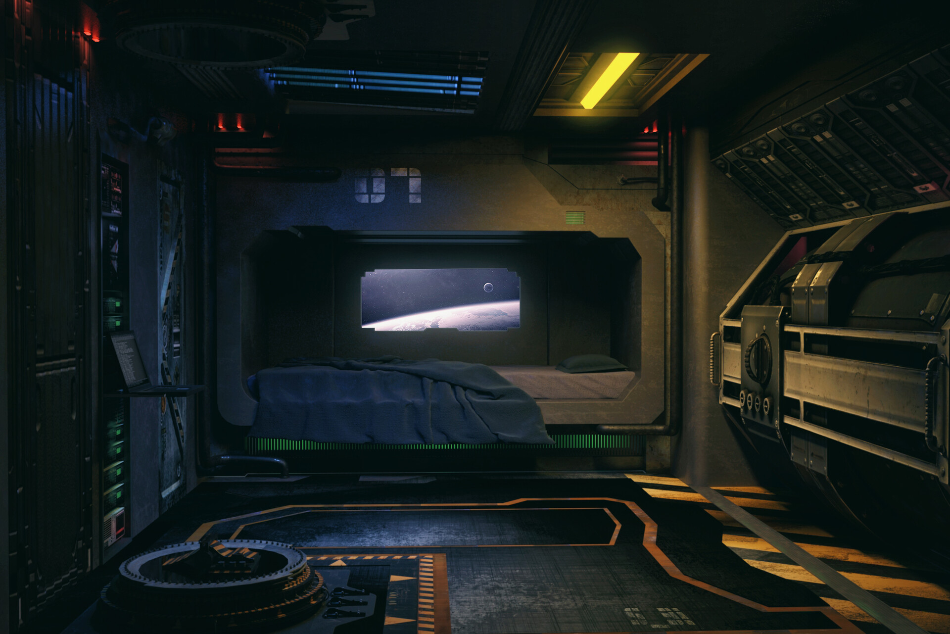 ArtStation - Space Room