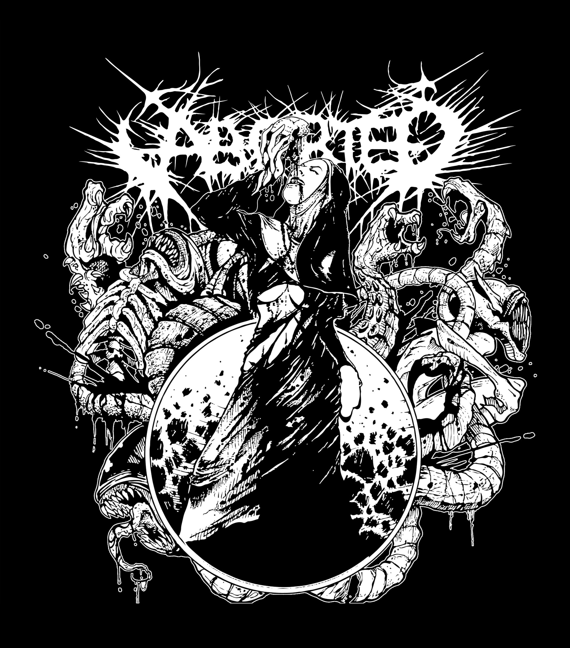 ArtStation - Aborted T-Shirt Design