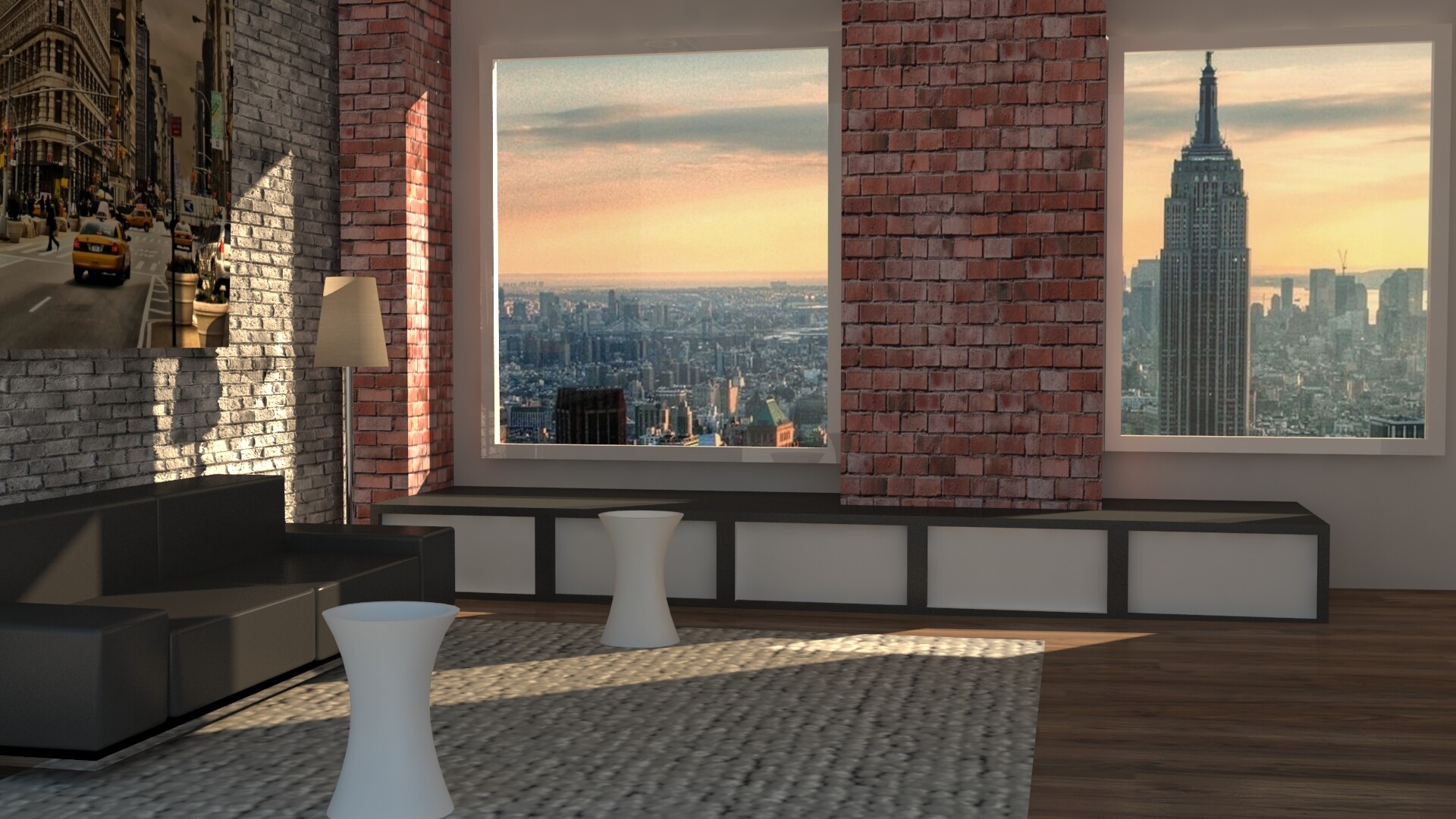 ArtStation - Realistic lounge