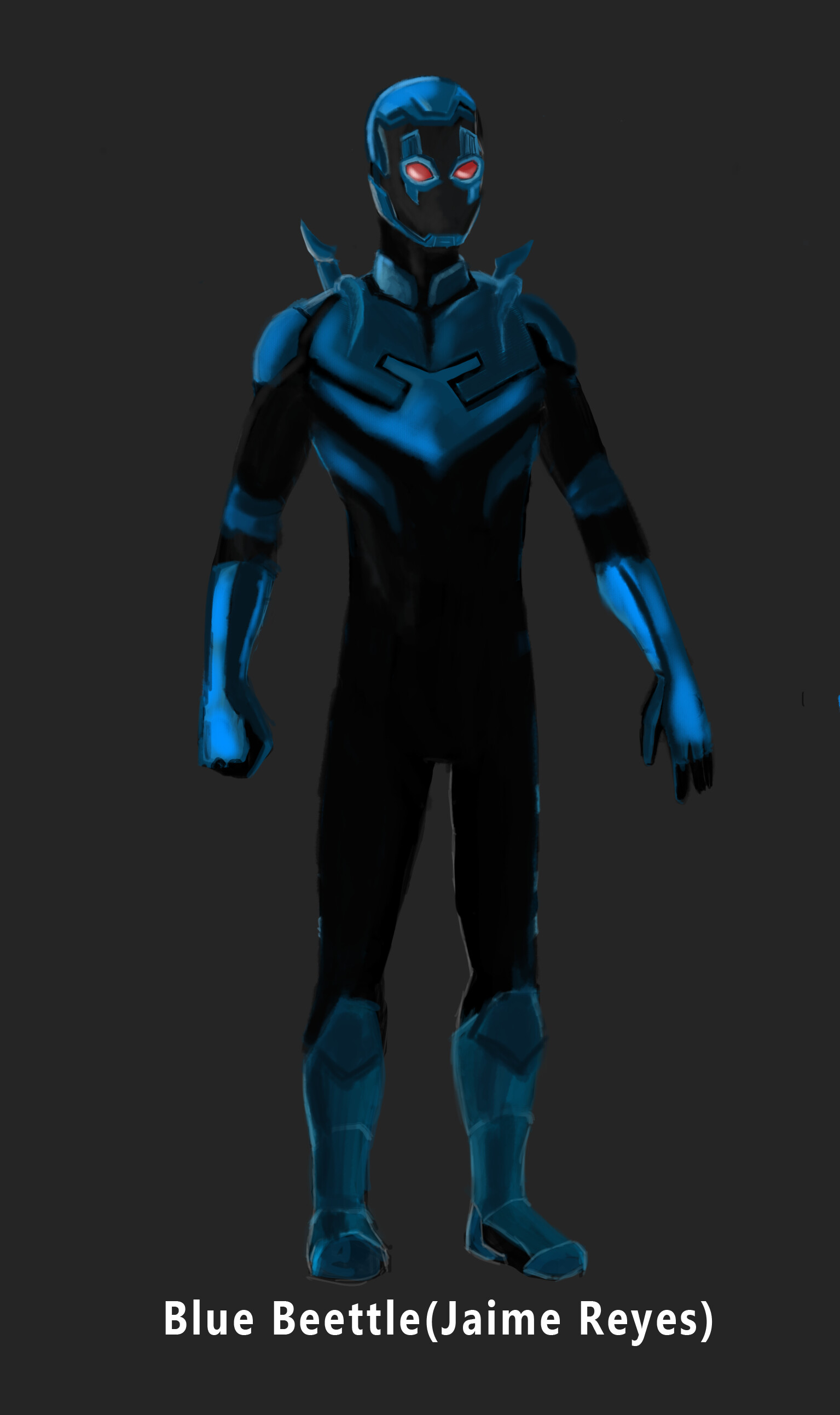 ArtStation - Blue Beetle Remake