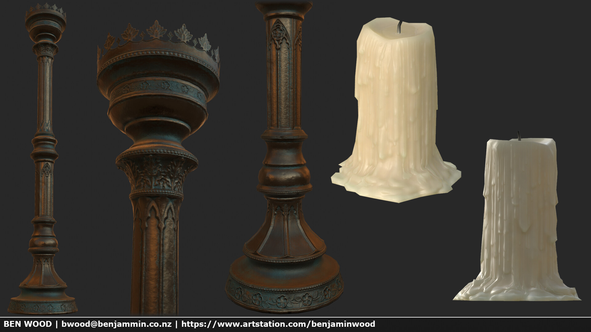 Benjamin Wood - Gothic Temple - Props
