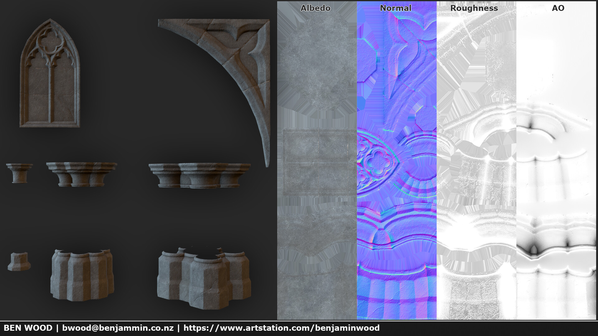 Benjamin Wood - Gothic-Style Temple