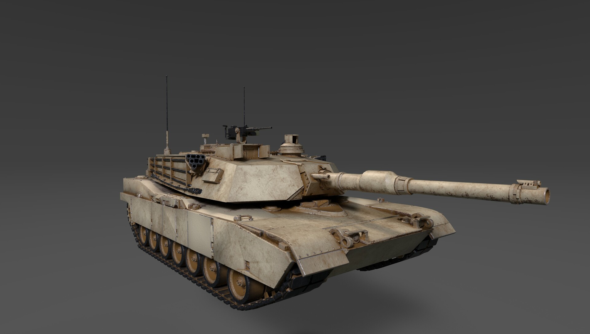 ArtStation - M1A2 Abrams