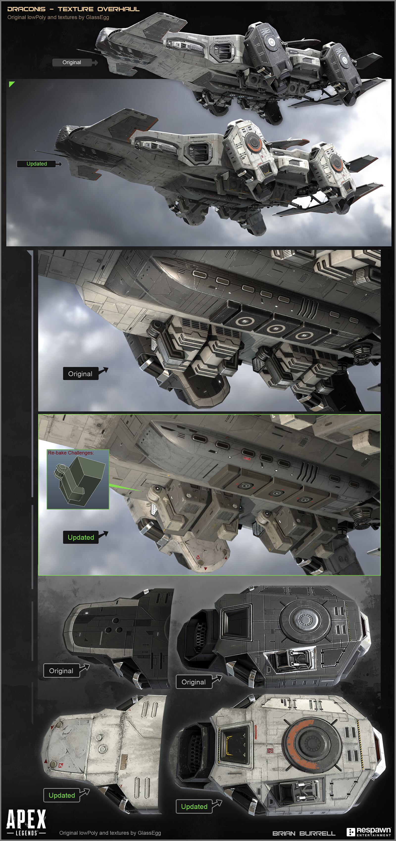 Brian Burrell - Apex Legends Draconis Ship