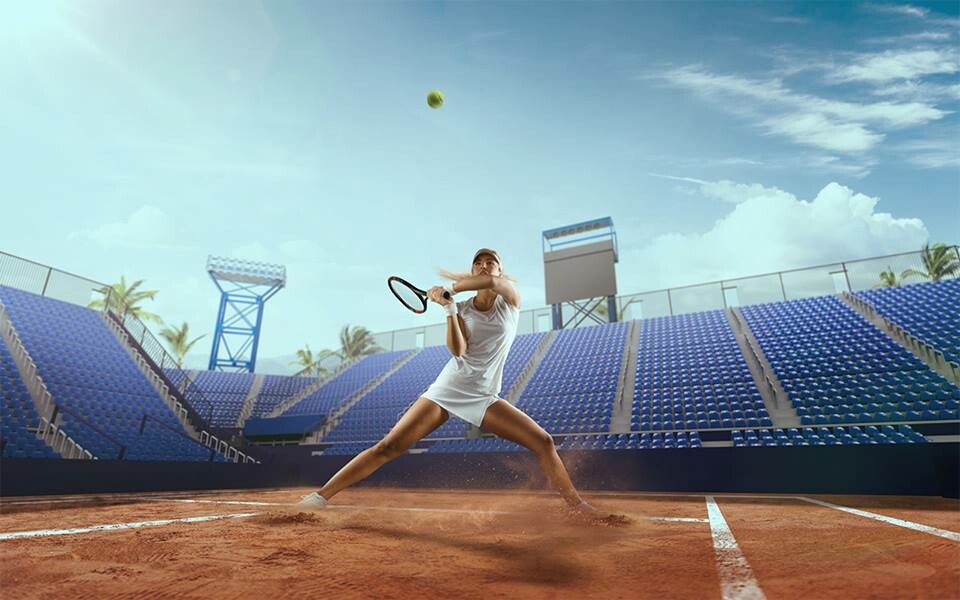 ArtStation - Dynamic 3D: Professional tennis