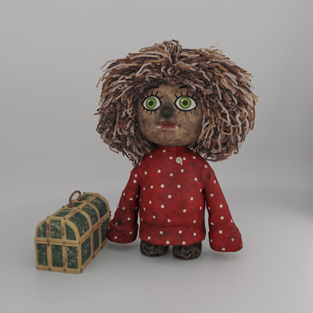 ArtStation - Kuzya from the soviet cartoon