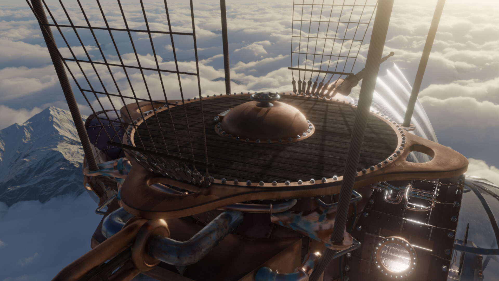 Skye Shurts - Steampunk Airship