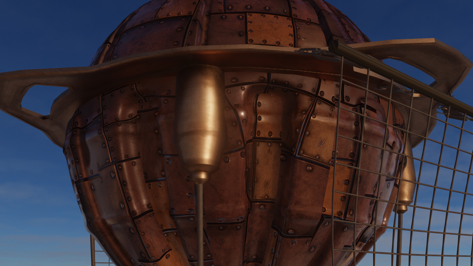 Skye Shurts - Steampunk Airship