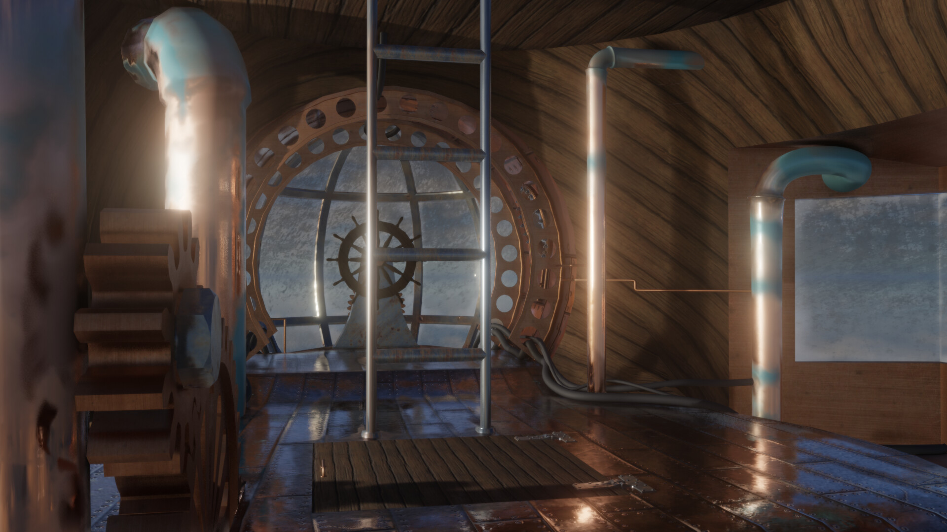 Ben Shurts - Steampunk Airship