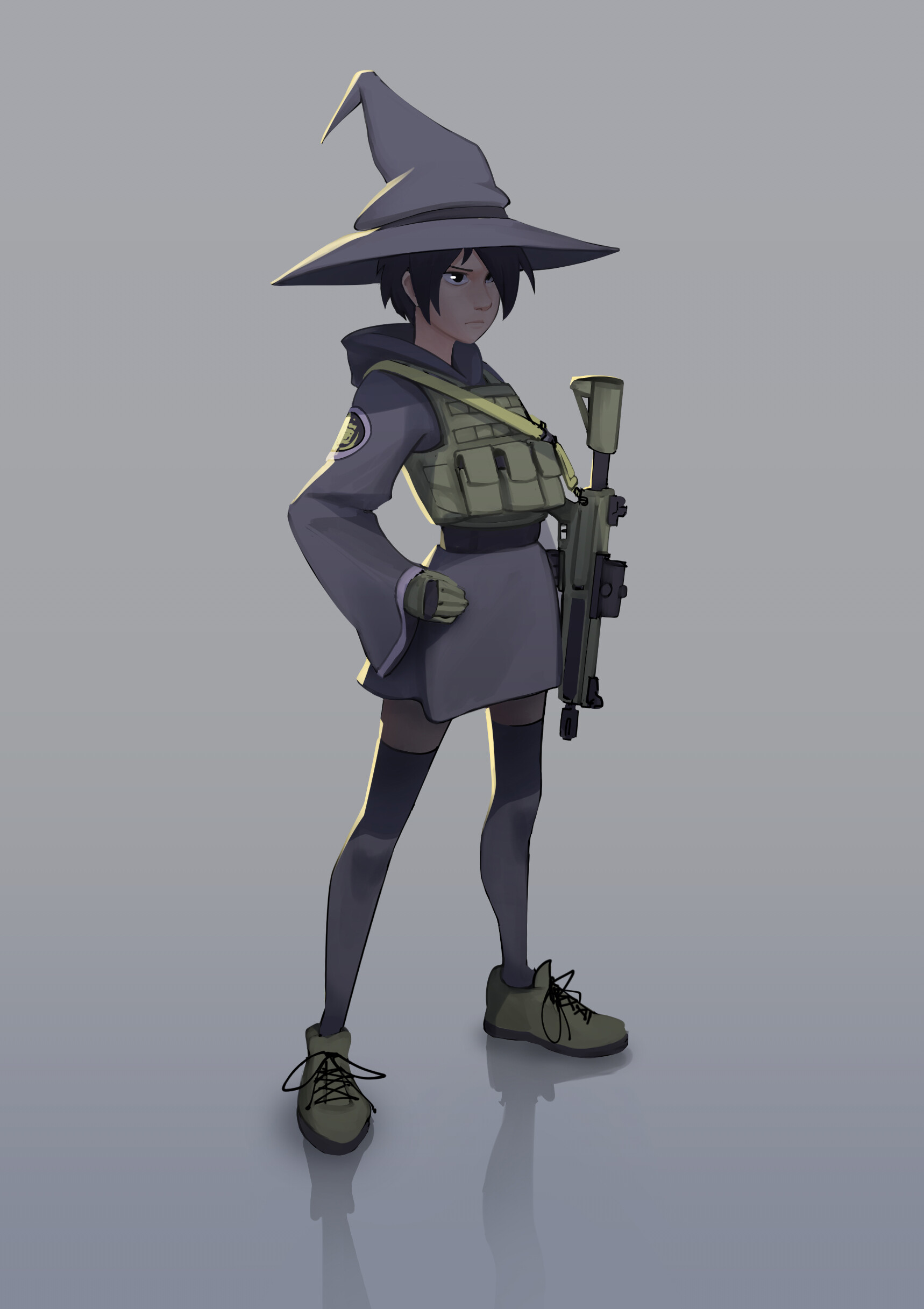 ArtStation - tactical witch