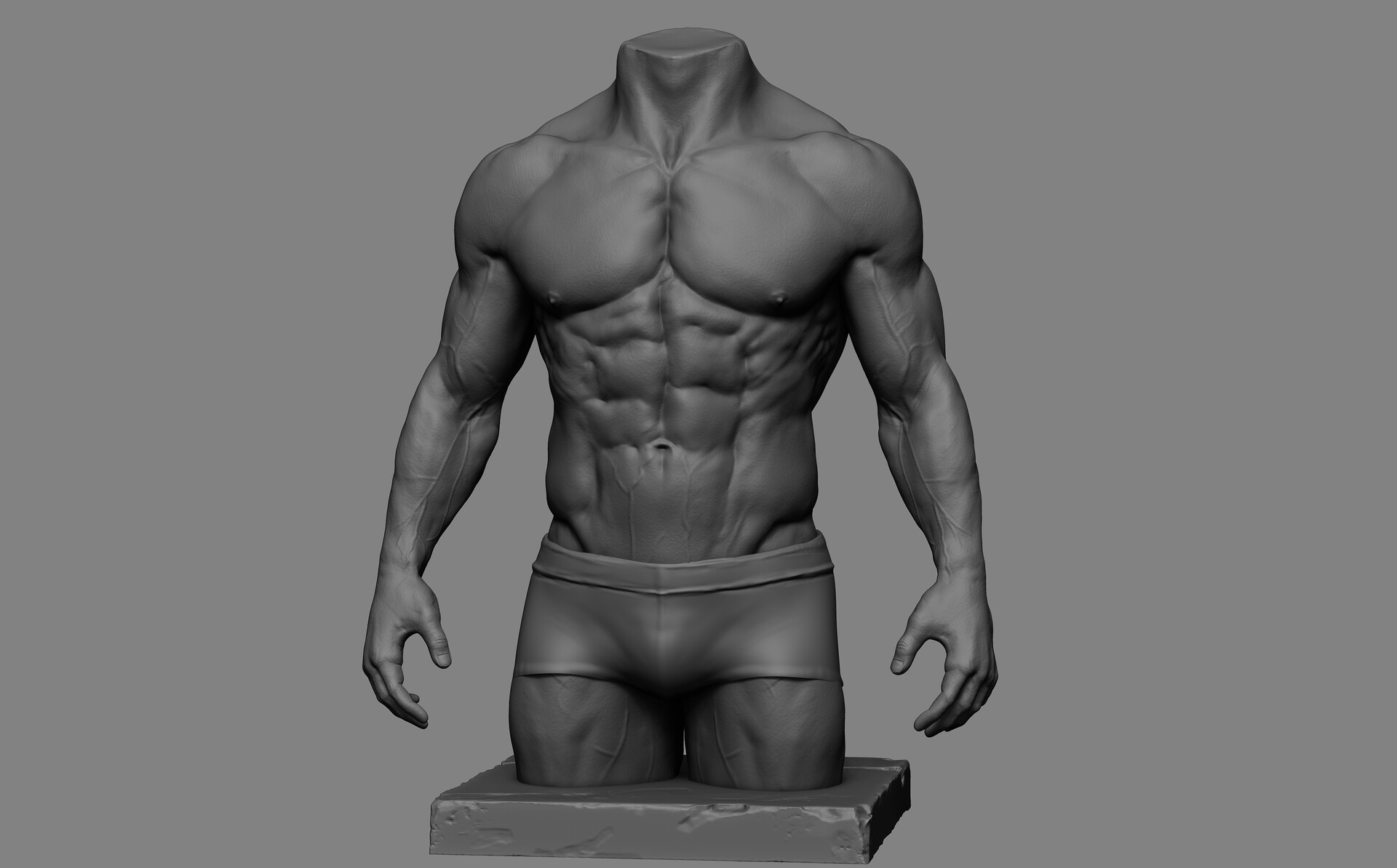 ArtStation - Anatomy practice 13