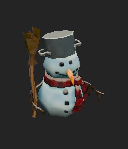 ArtStation - Toon Snowman
