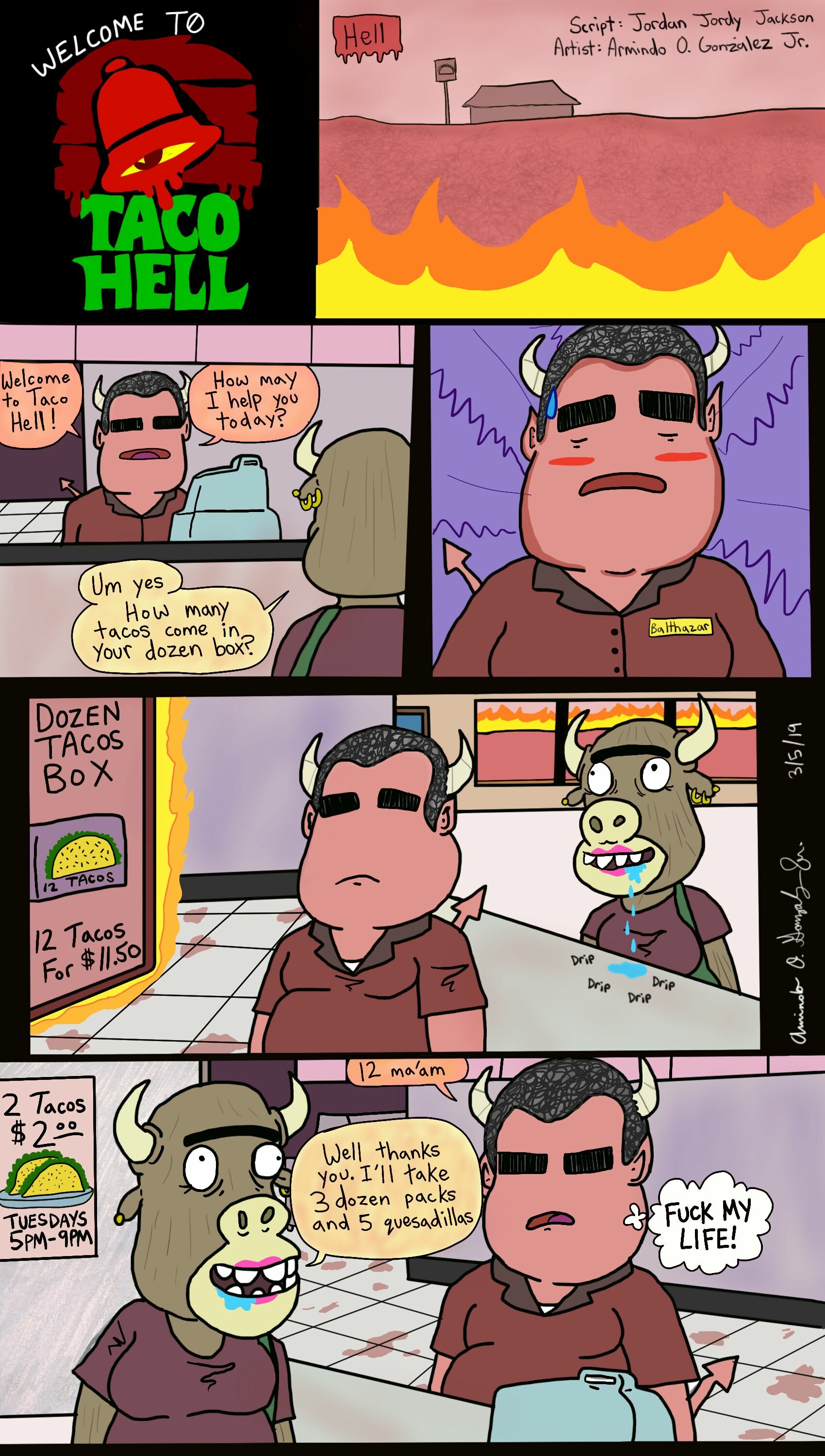 ArtStation - Welcome To Taco Hell #1