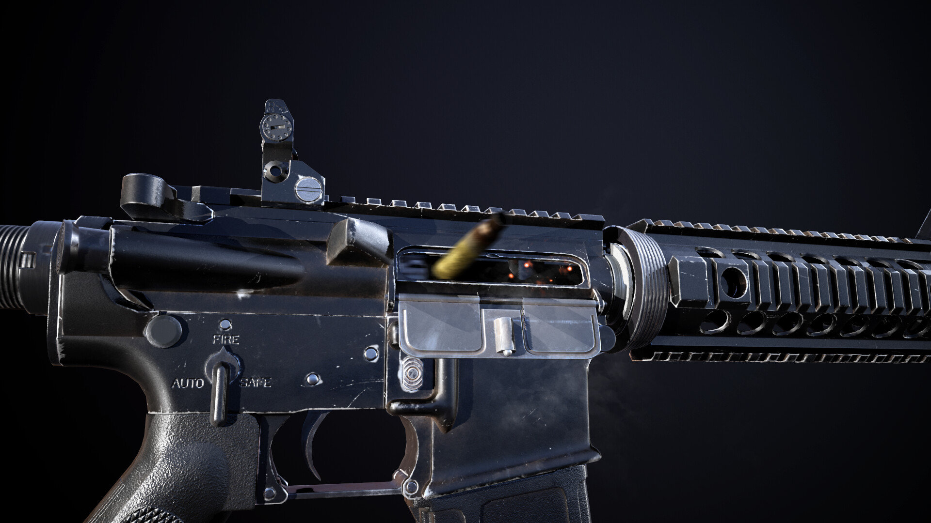 Tom Guo - M4A1 (With Field Strip)