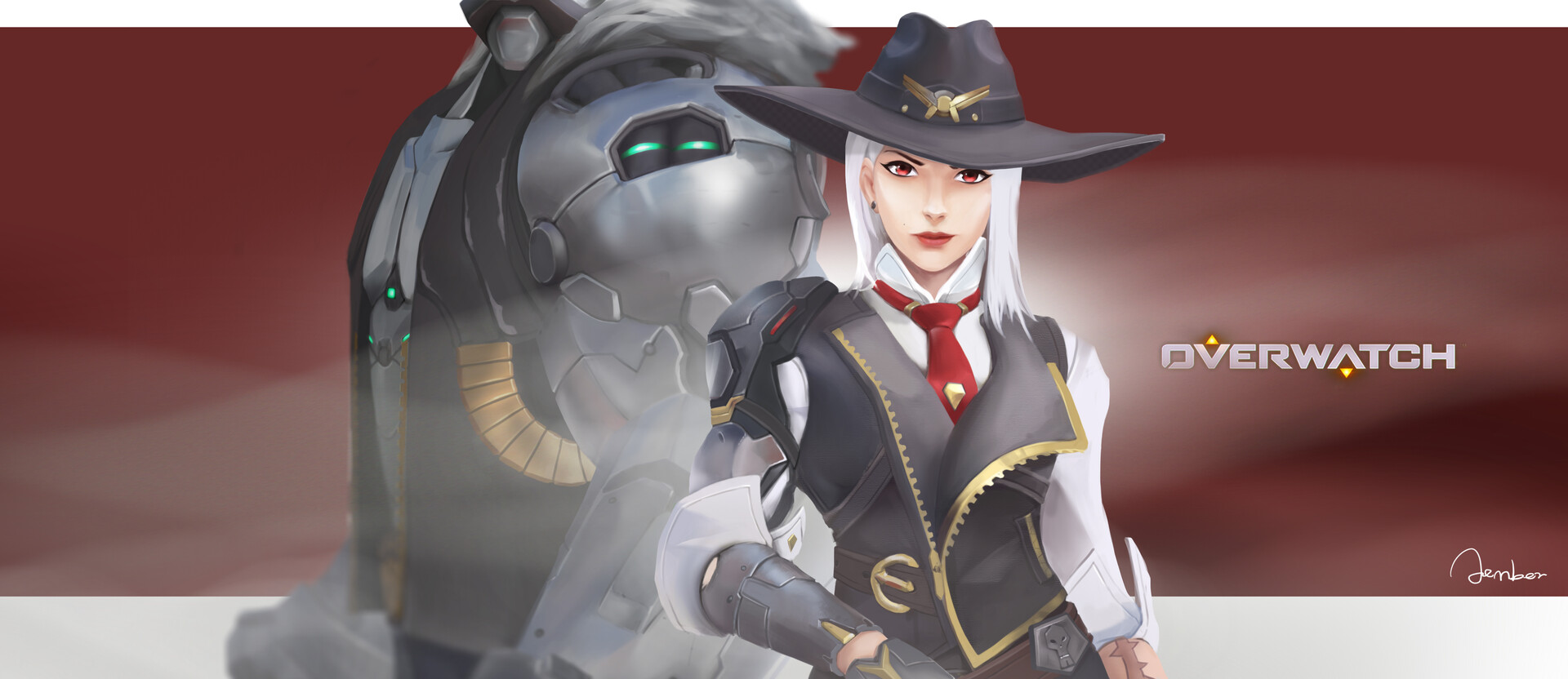 ArtStation - overwatch—Ashe