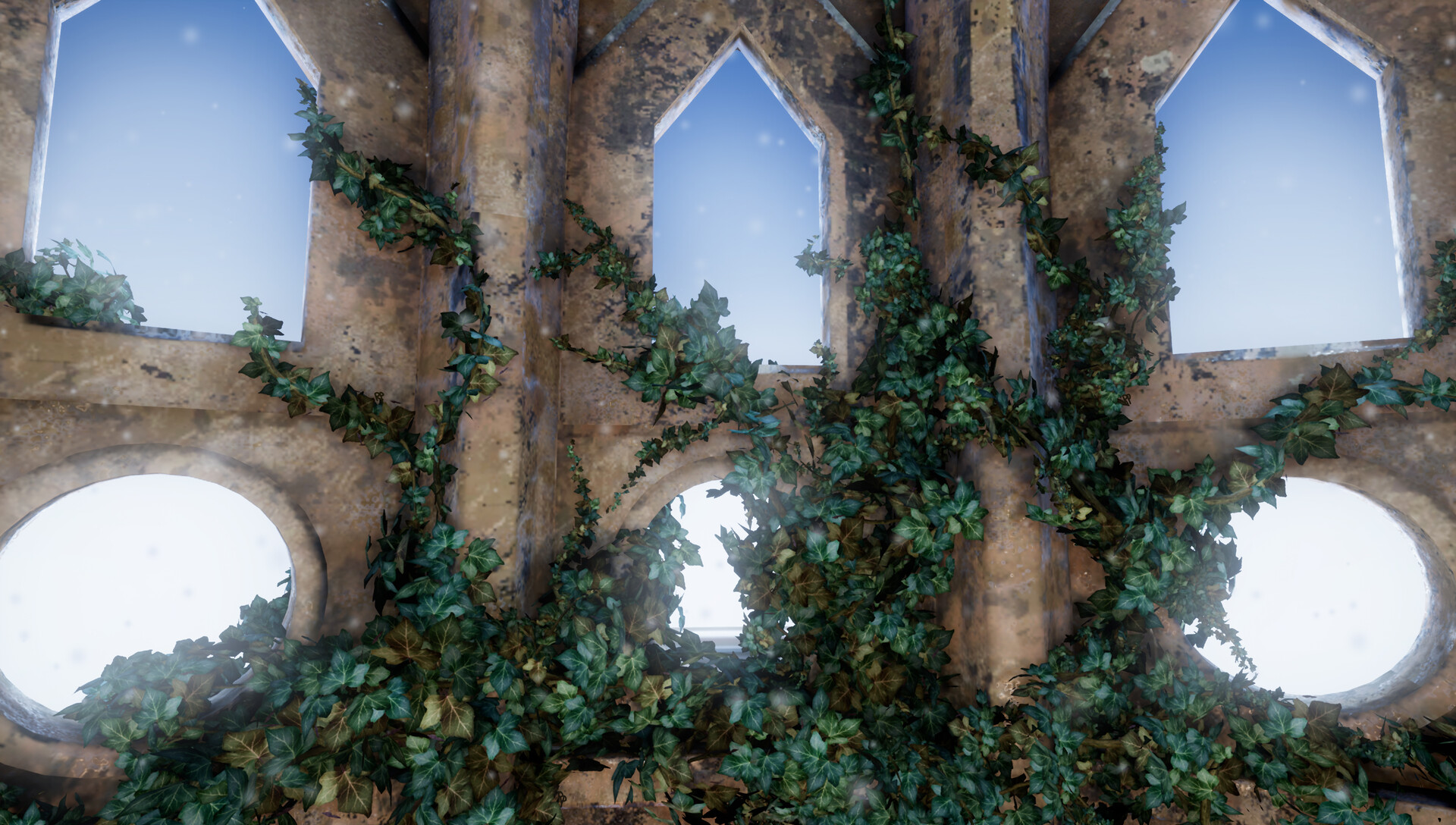 ArtStation - Modular Ivy - Game prop