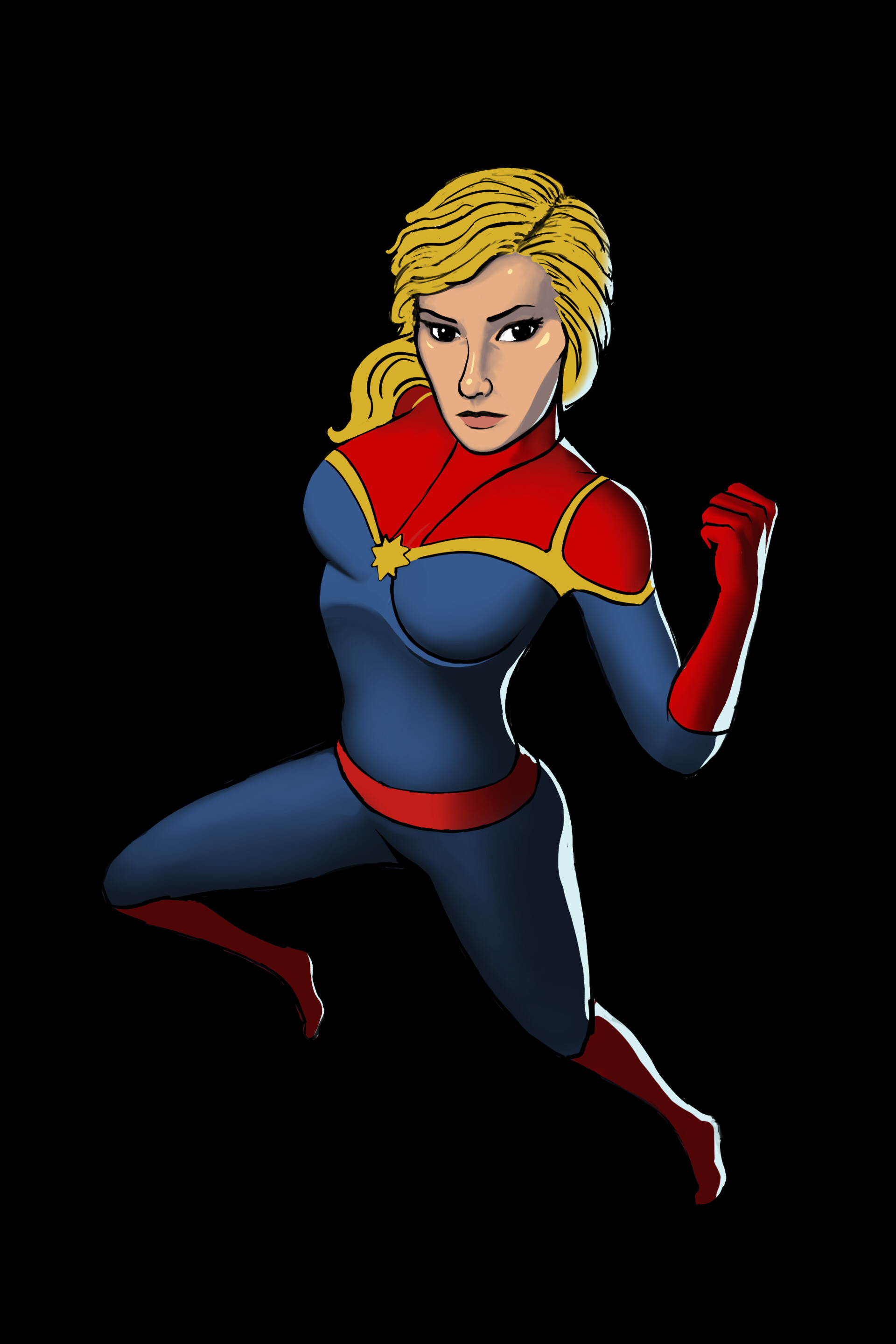 ArtStation - Captain Marvel