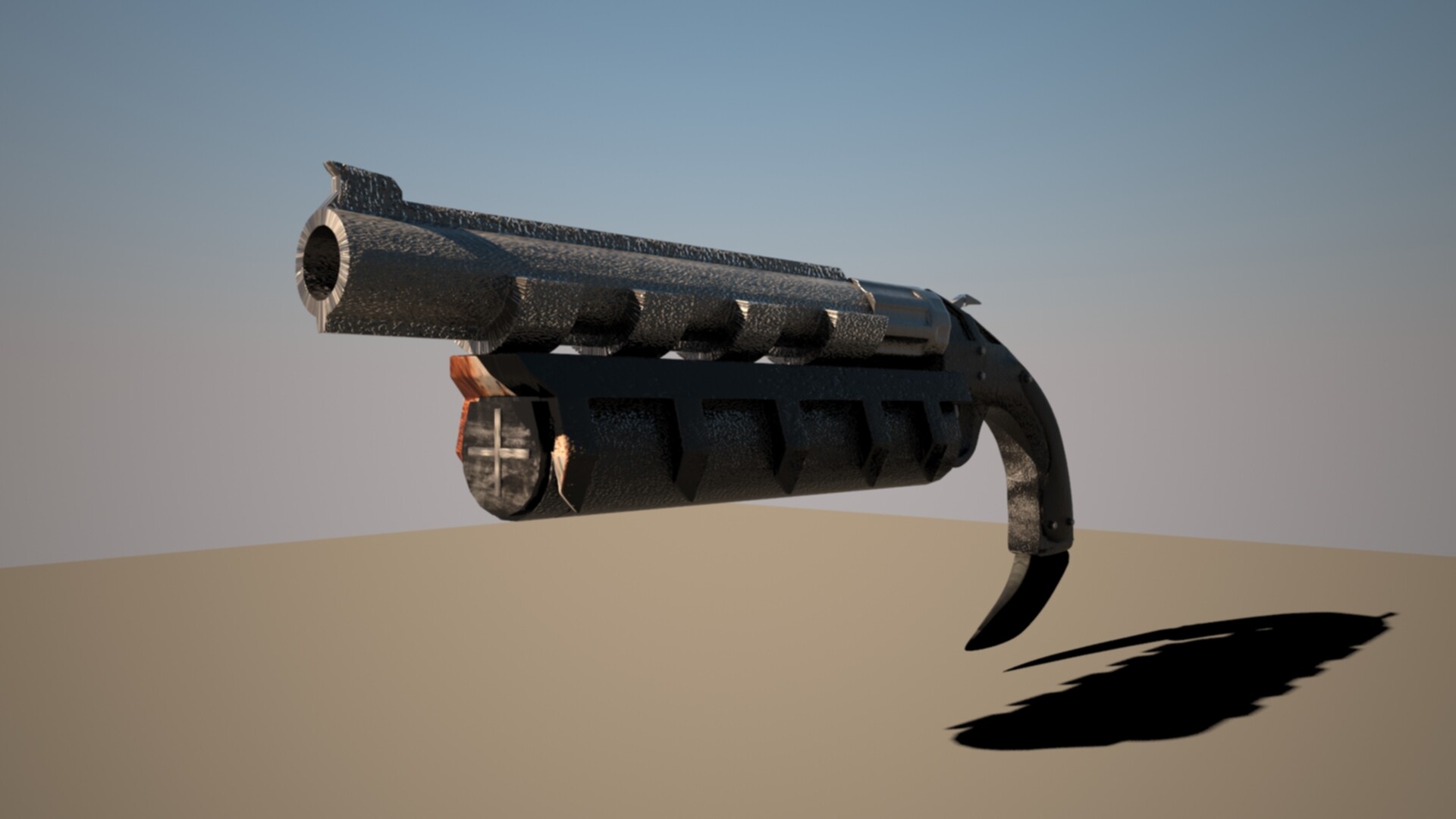 ArtStation - darkwatch gun