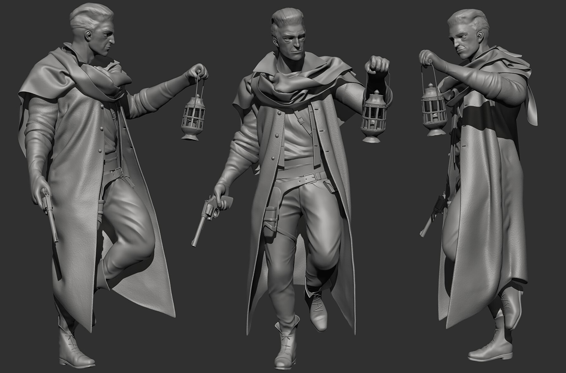 ArtStation - Watchman work in progress, Justin Buckley