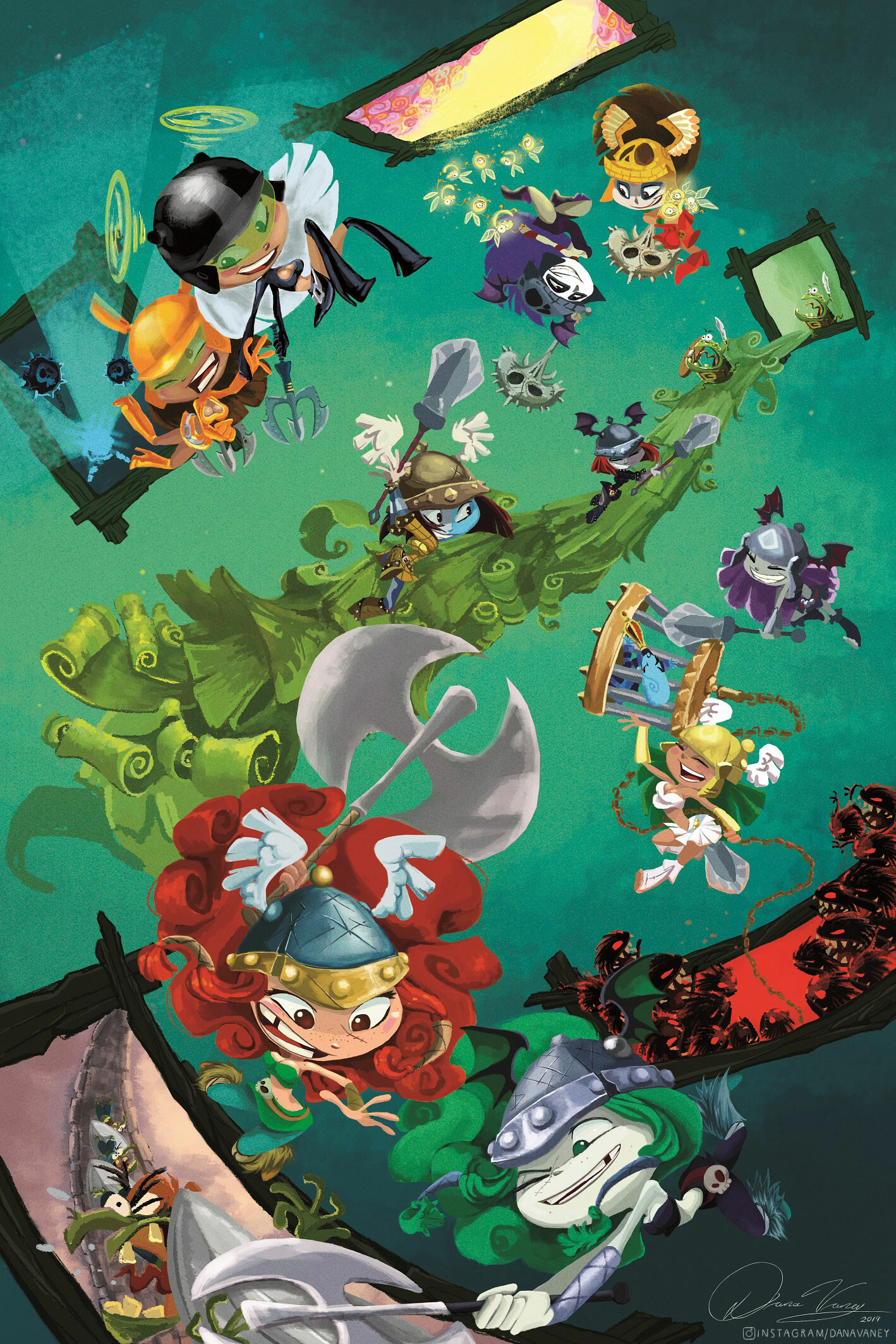 ArtStation - Rayman Legends