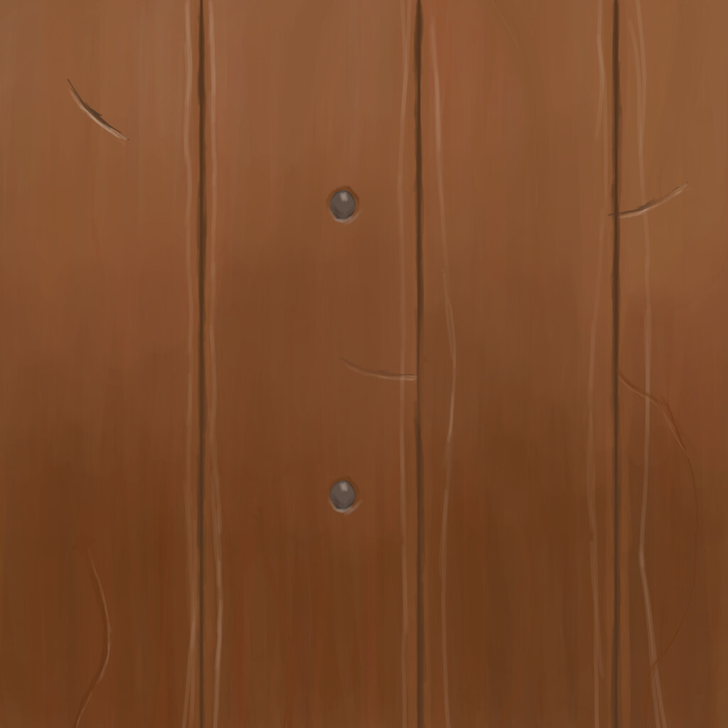 ArtStation - Hand Painted Wood Texture
