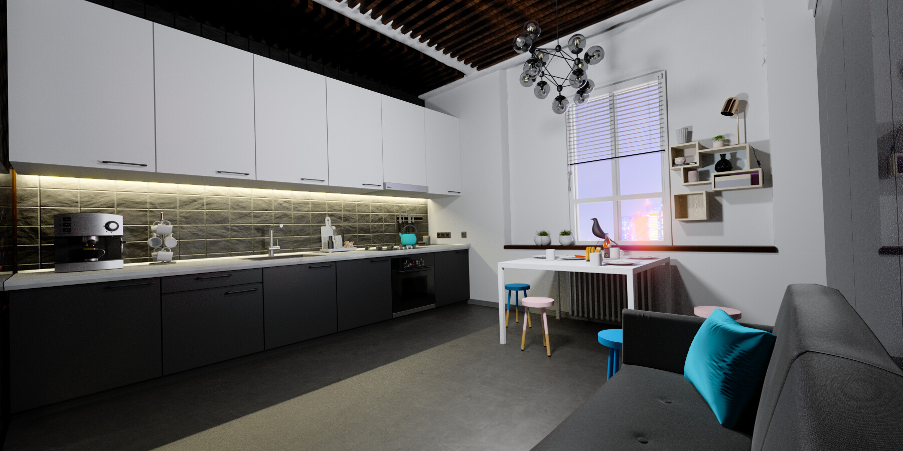 Zilvis Ragelis - Modern kitchen