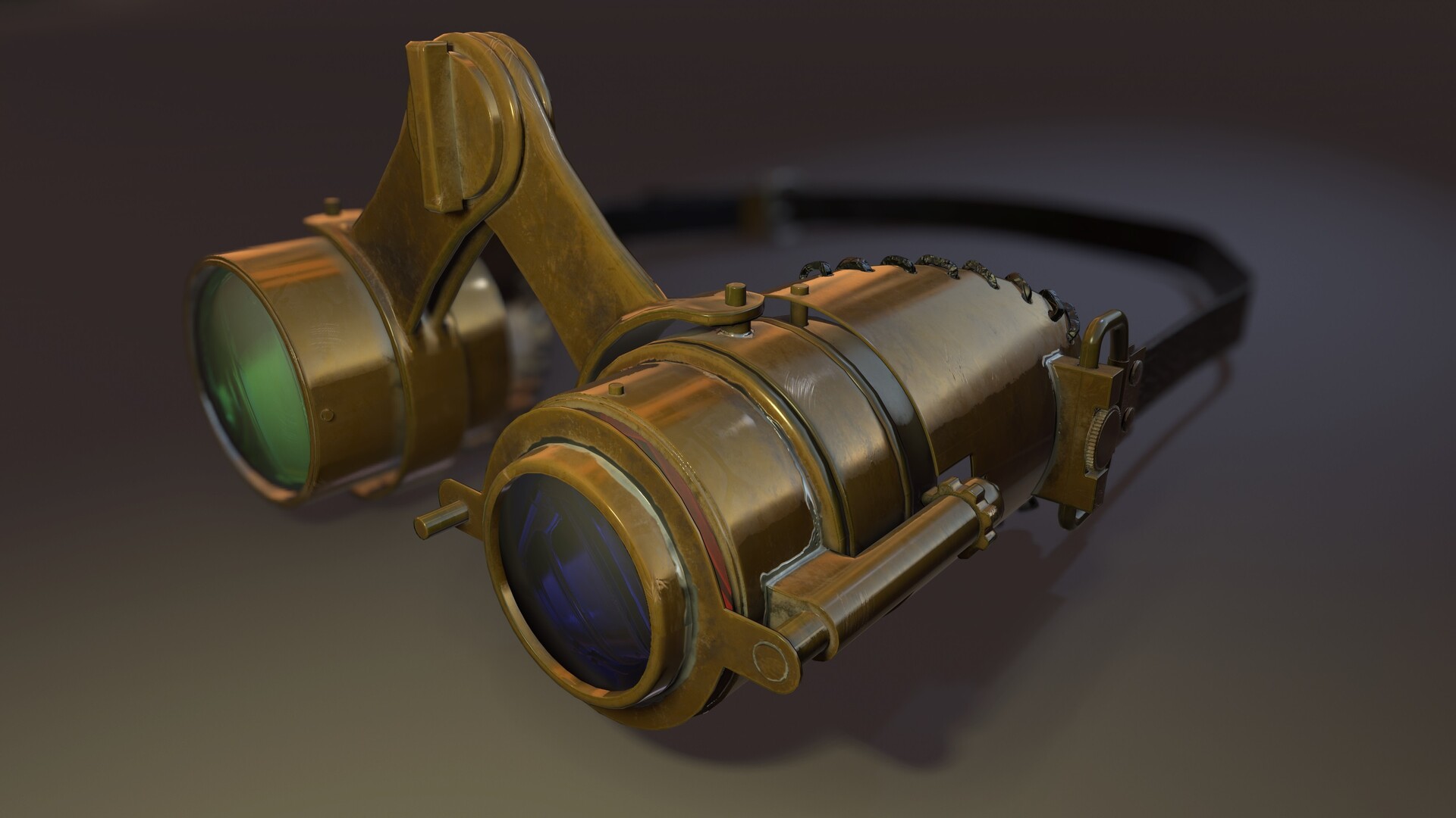 ArtStation - Steampunk Goggles