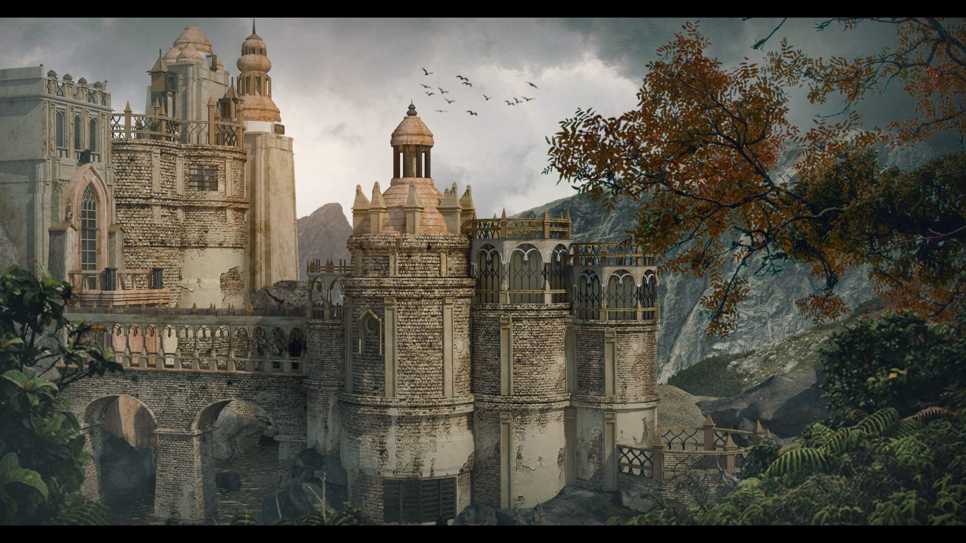 ArtStation - Abandoned Castle Ver2