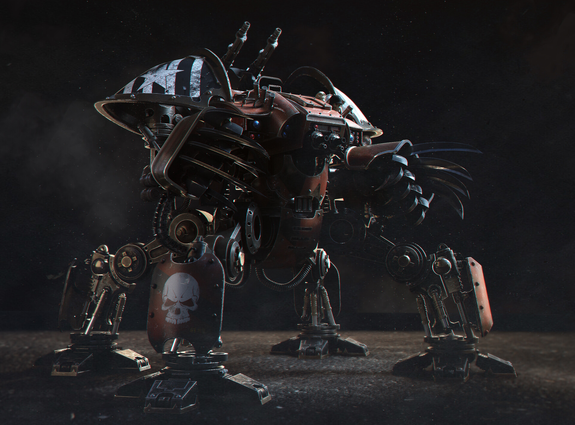 ArtStation - Battle mech