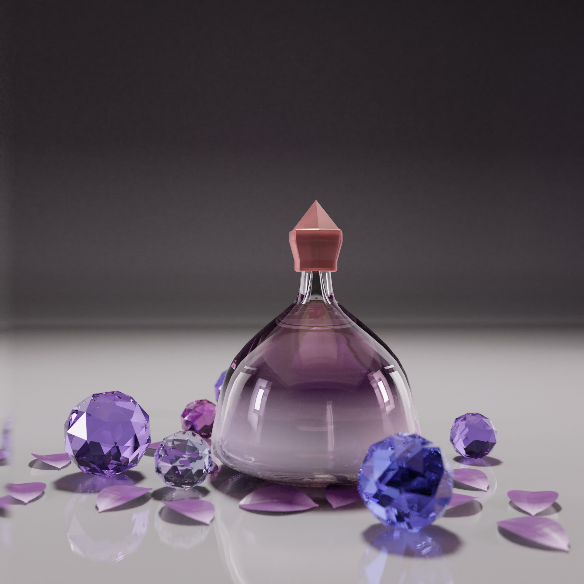 ArtStation - The perfume bottle