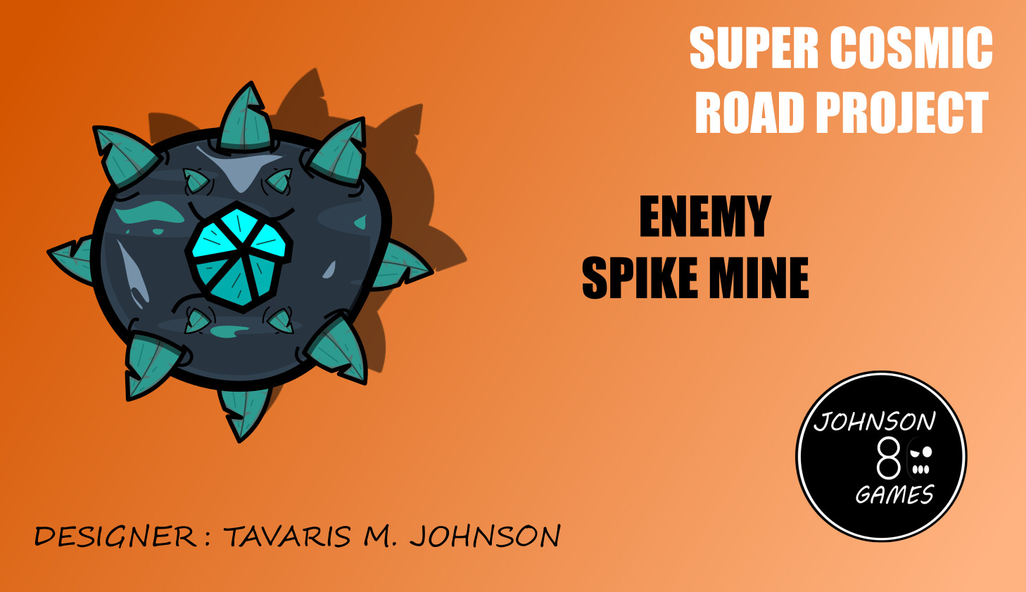 ArtStation - Spike Mine Enemy