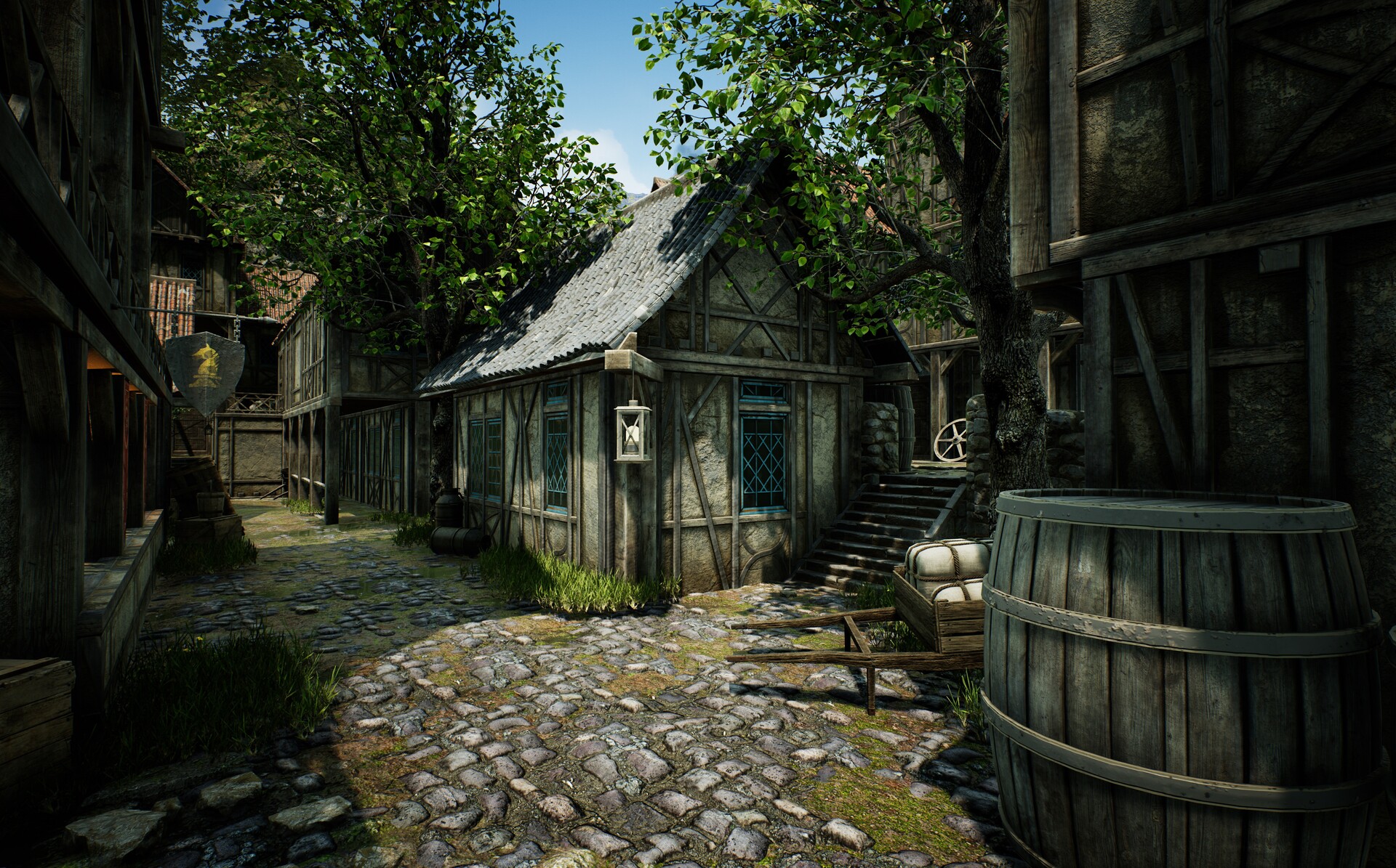 ArtStation - Medieval Village - Unreal Engine 4