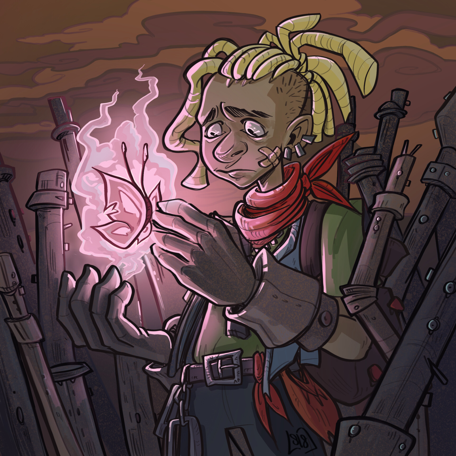 ArtStation - Hope in the rust