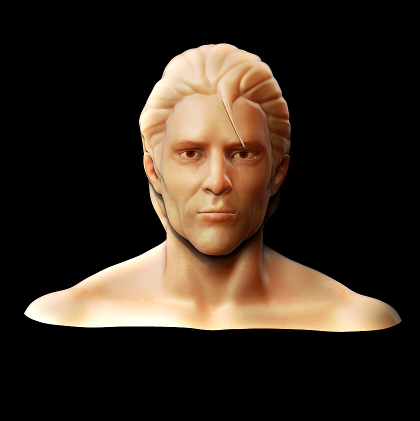 ArtStation - Hrithik Roshan 3d face