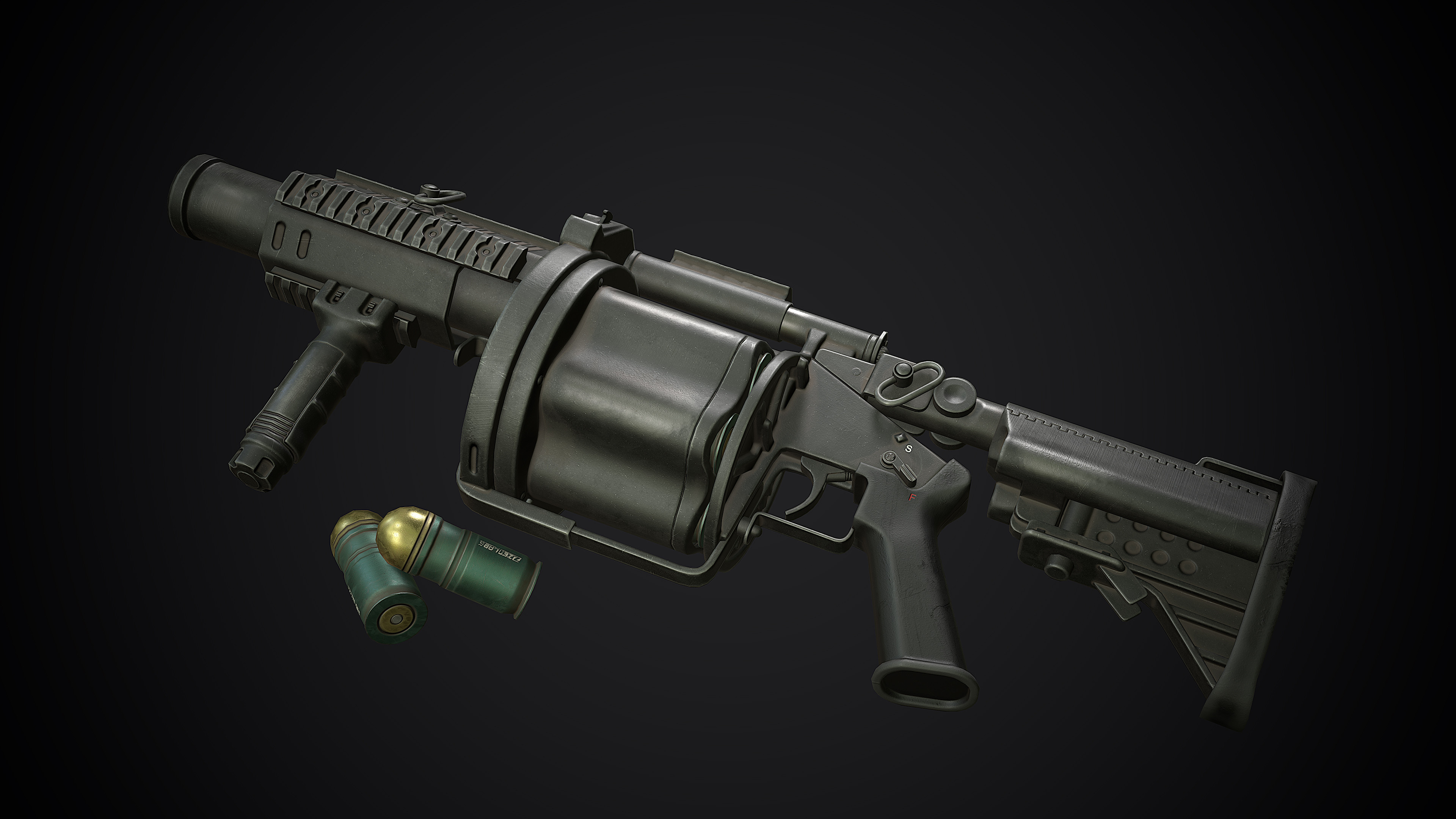Thomas Butters - Grenade launcher - Milkor MLG - Rust