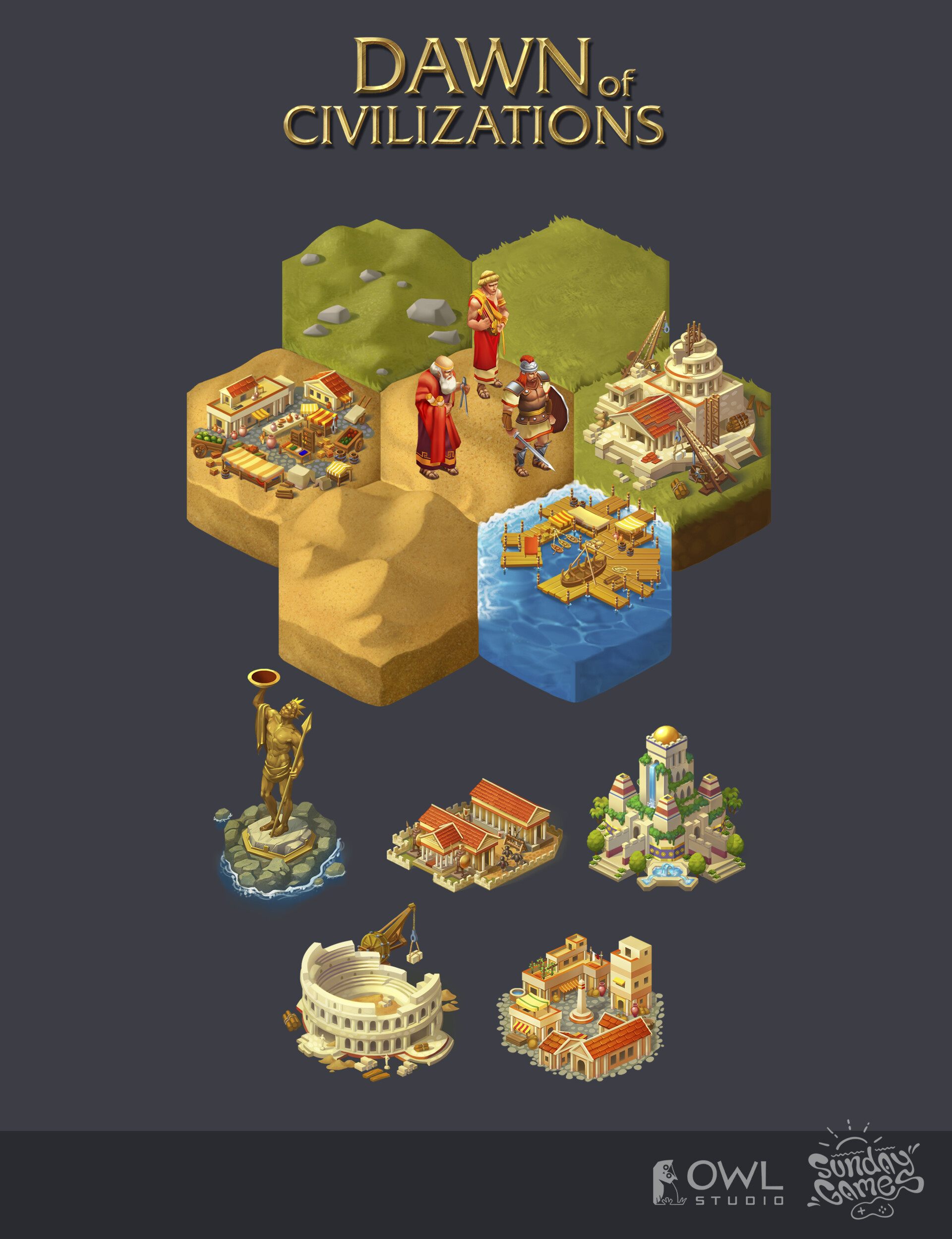 OWL Studio - Game Objects / Assets - Dawn of Civilizations