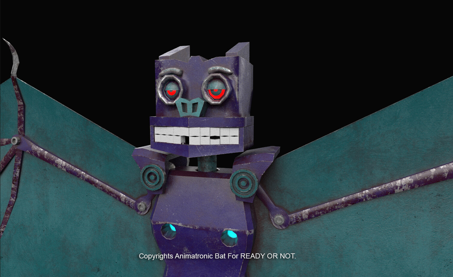 screeching bat animatronic