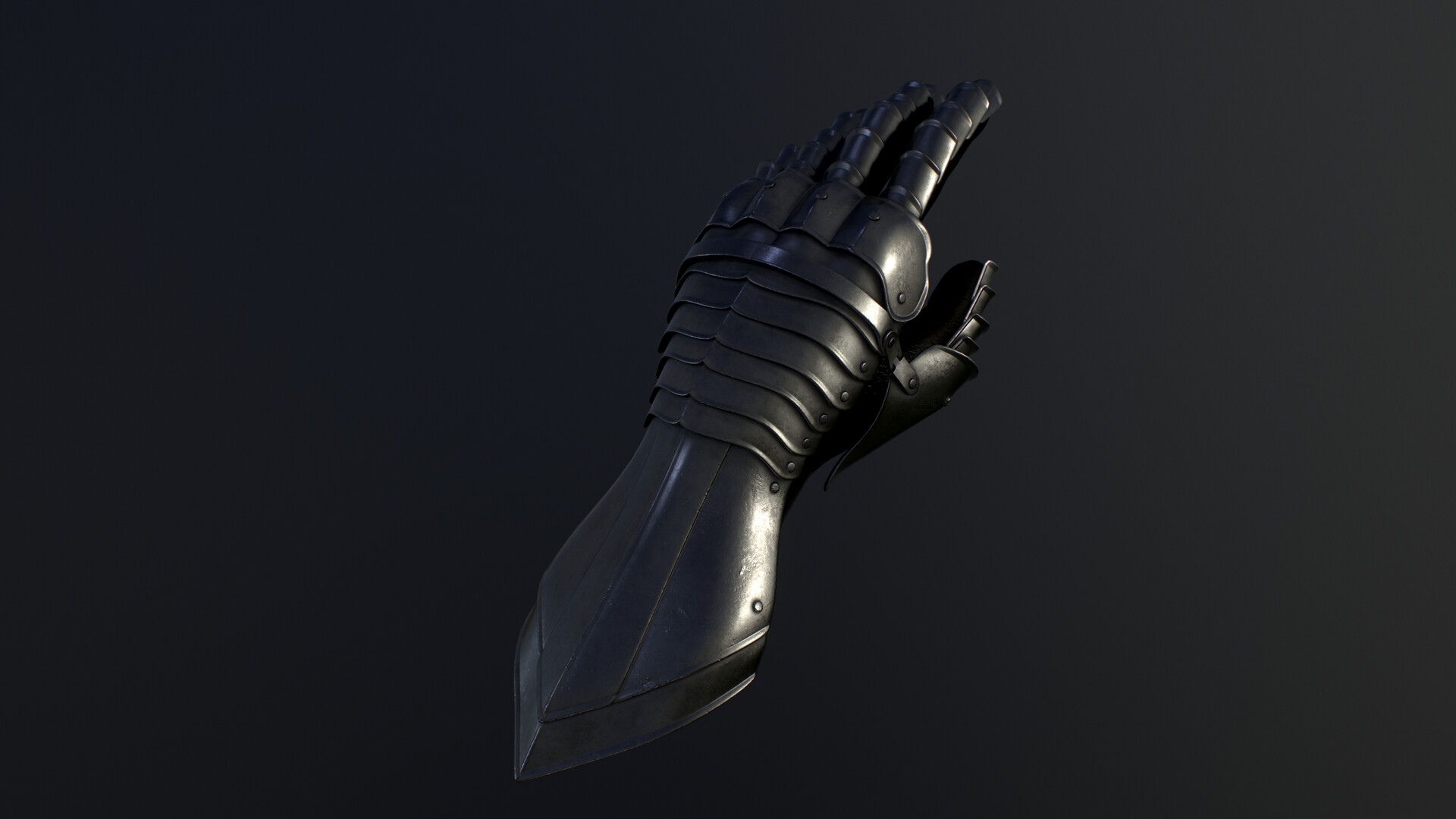 ArtStation - Medieval Metal Gauntlet
