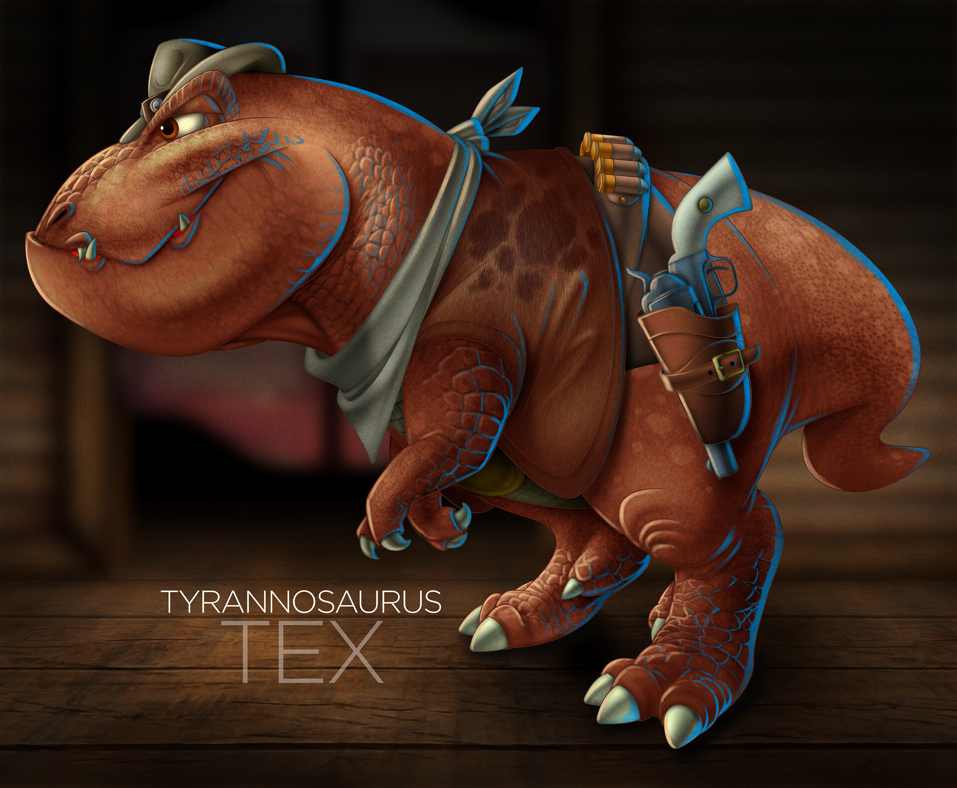 ArtStation - Tyrannosaurus Tex
