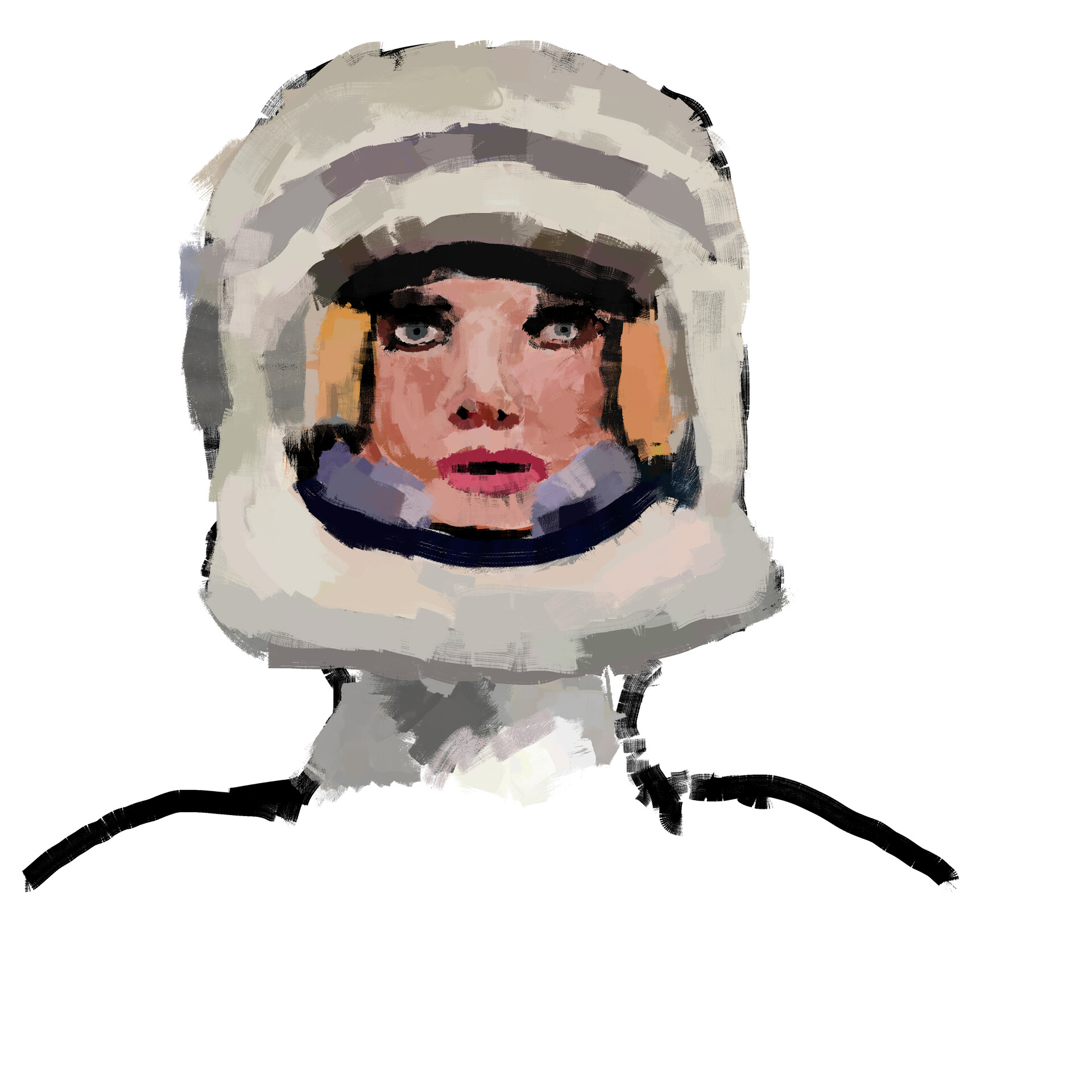 ArtStation - Space Lady Quick Draw