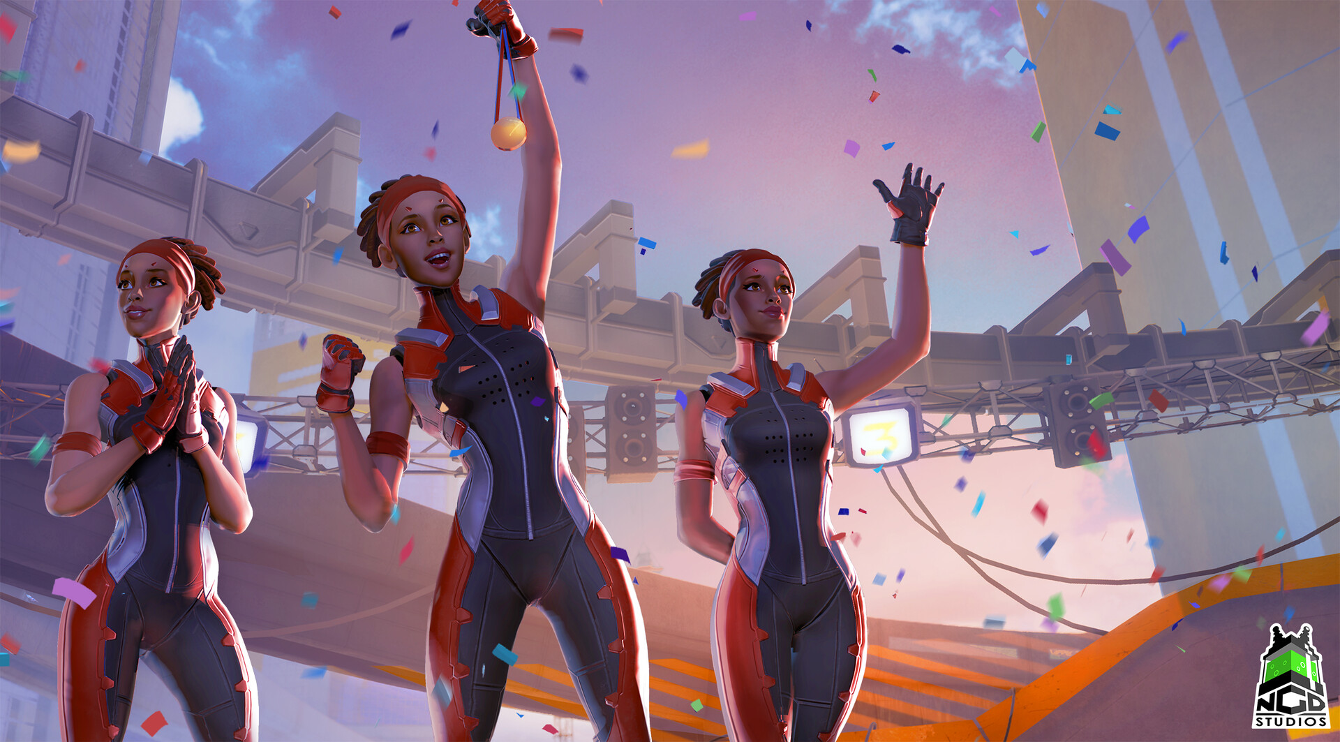 ArtStation - Quantum League Key Art