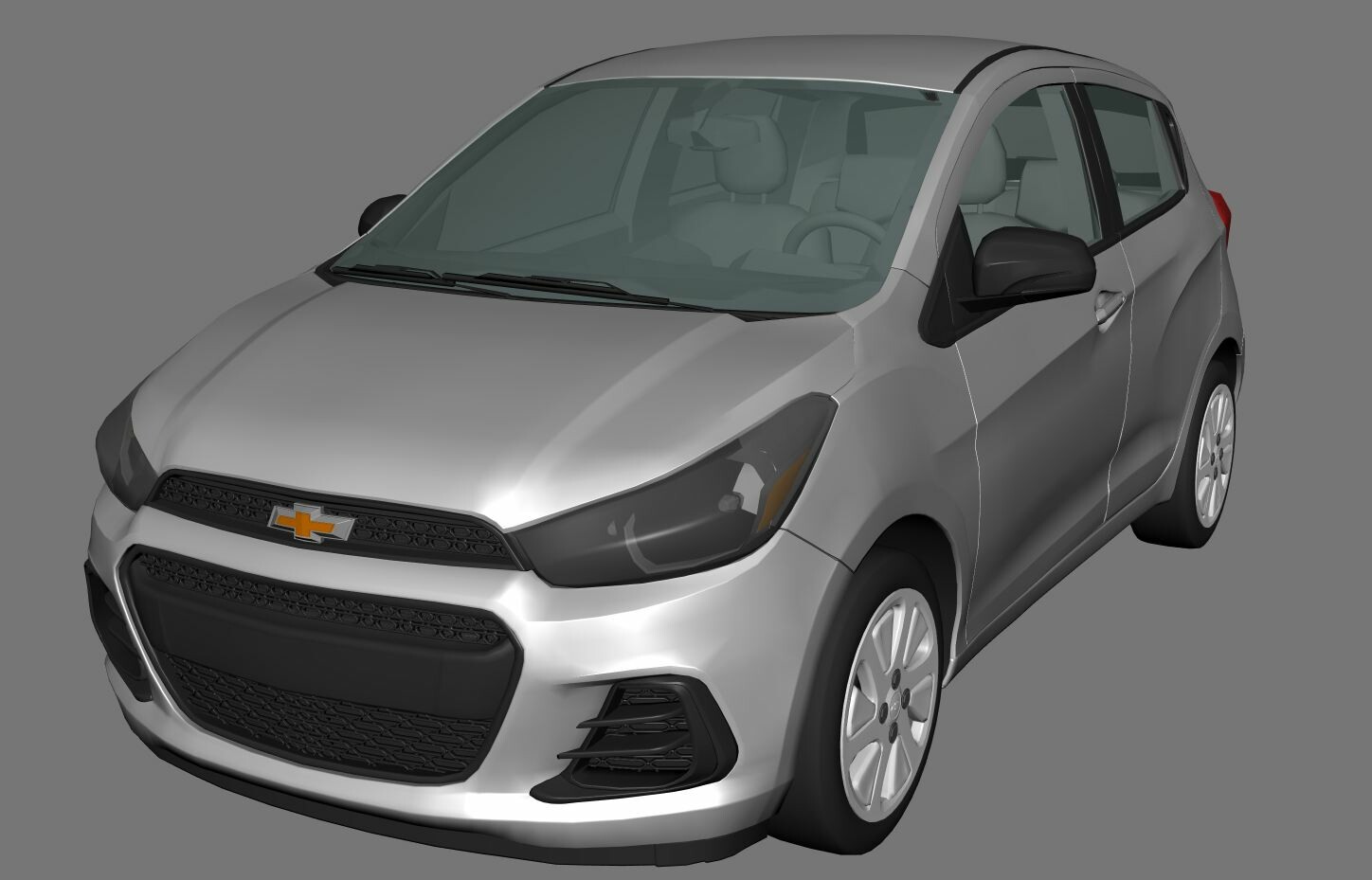 ArtStation - Chevrolet_Spark-hatchback