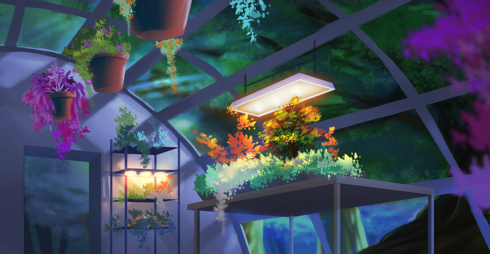 ArtStation - Concept Art - Secret Greenhouse